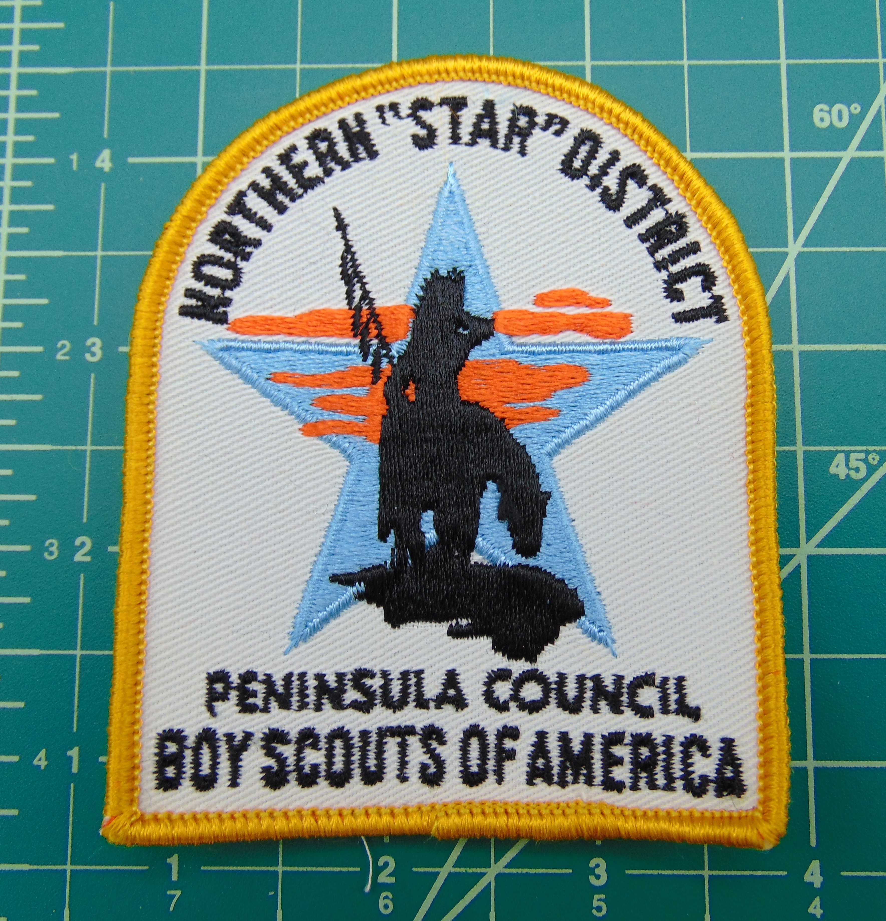 Vintage Boy Scouts of America BSA Northern Star District Patch - KC's Attic