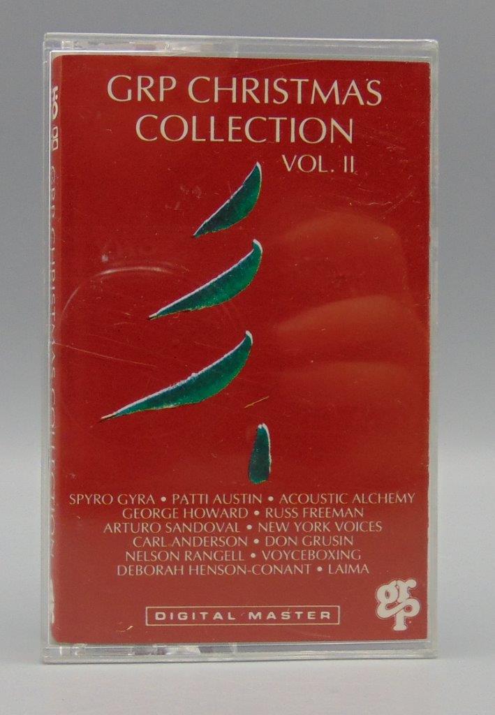 GRP Christmas Collection Vol. II (Audio Cassette, 1991, GRP) GRC 9650 Jazz