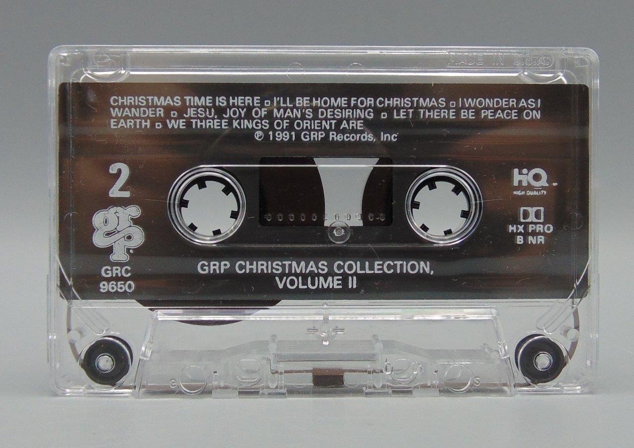 GRP Christmas Collection Vol. II (Audio Cassette, 1991, GRP) GRC 9650 Jazz